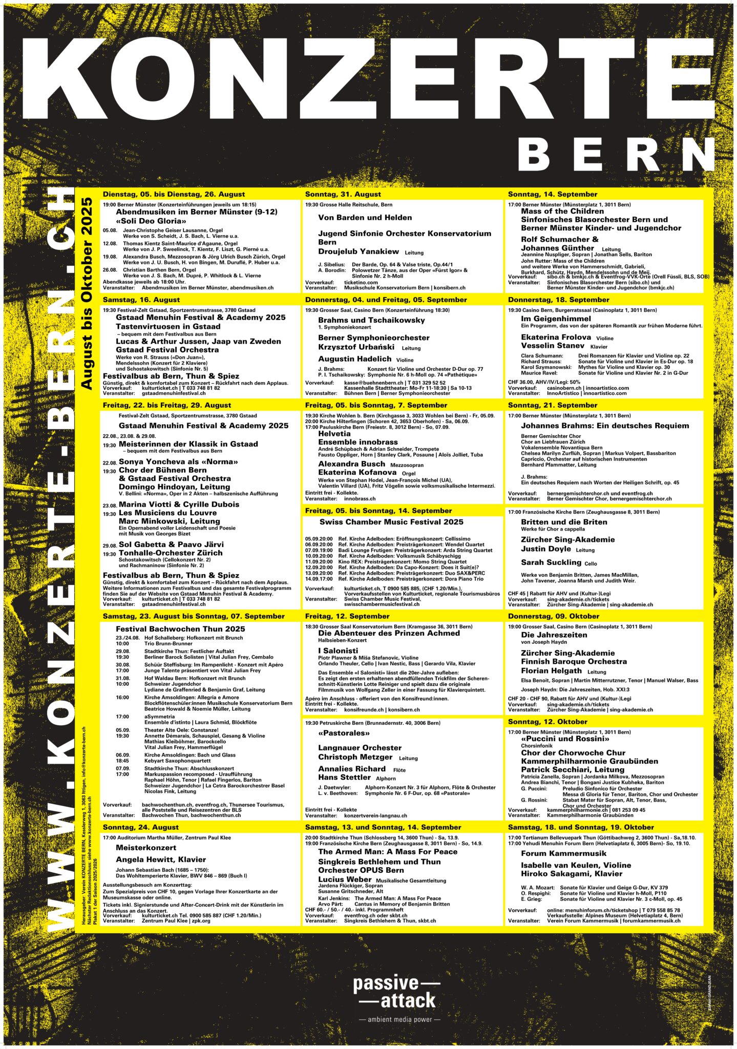 Konzerte – Konzerte Bern
